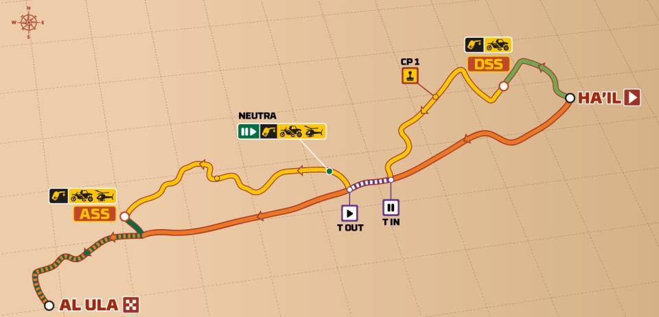 Stage 9 Ha’il → Al Ula | team de Rooy
